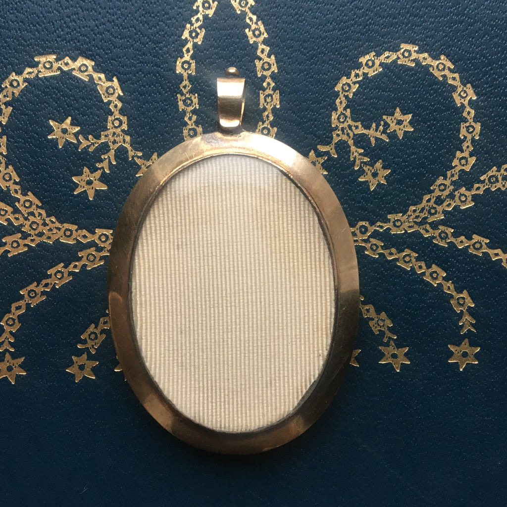 Georgian Mourning Locket - 15k – Black Umbrella Jewelry